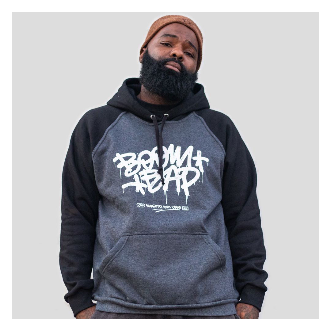 Camiseta BOOM BAP - Roxa | Graffiti com Café