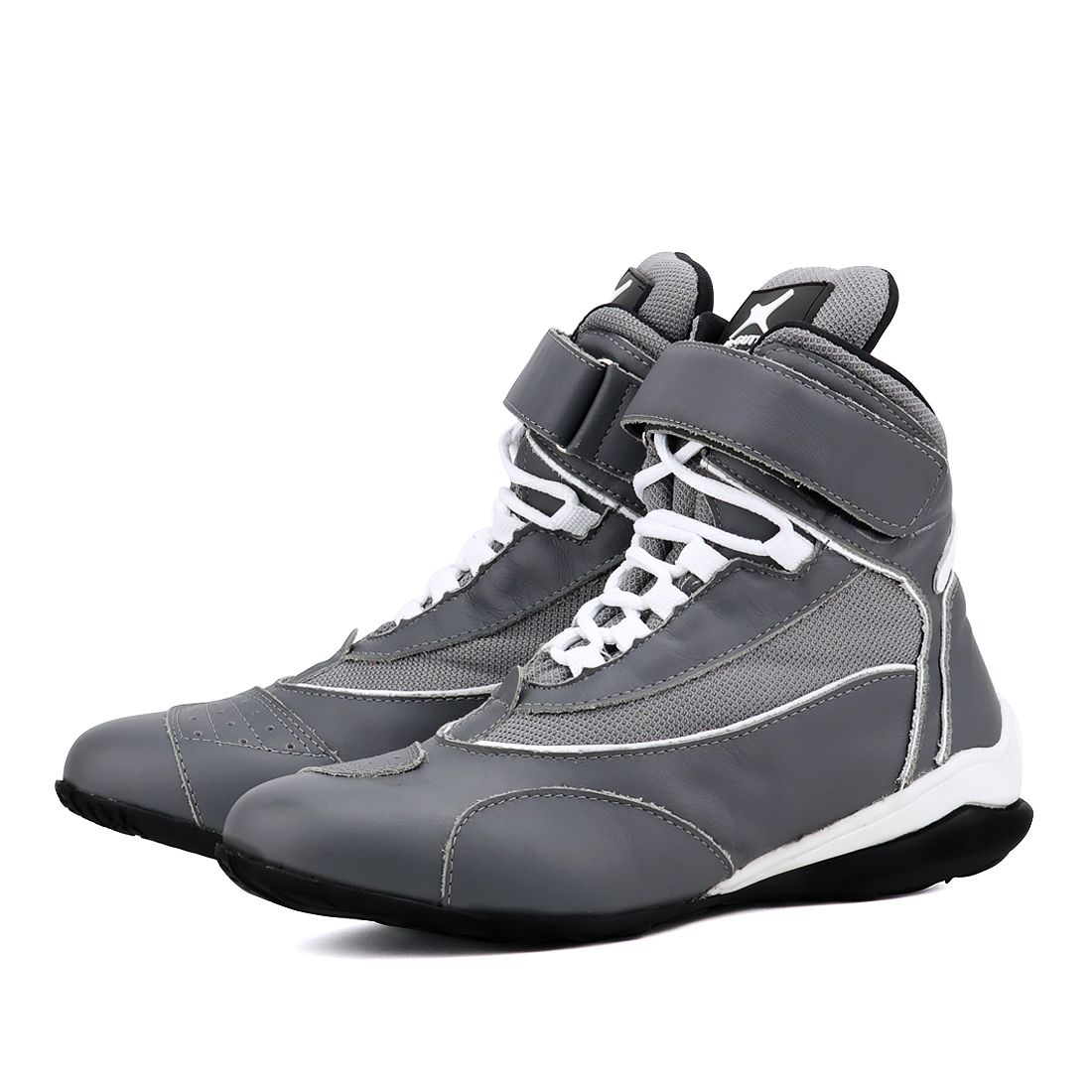 Bota Feminina de Treino Mr. Gutt Cinza/Branco