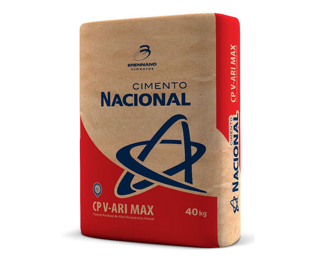 Cimento Nacional CP II 25kg Cinza | Loja Citel