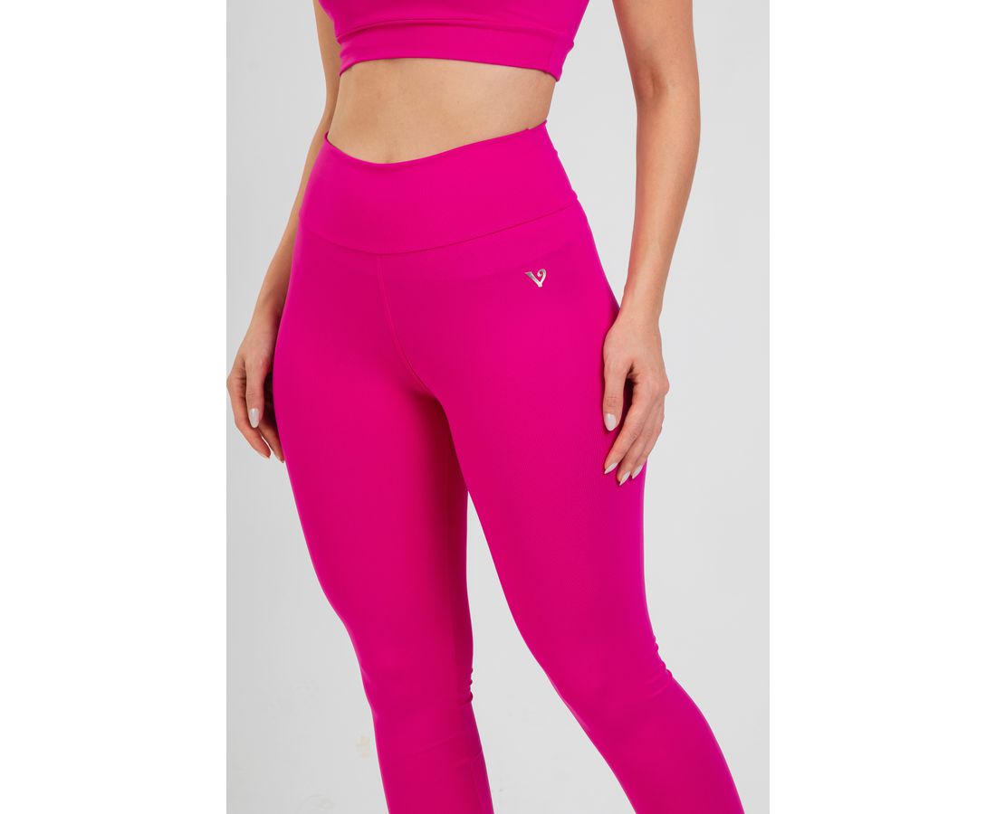 Calça Legging Feminina Básica - Rosa Pink | VASHTI FITNESS