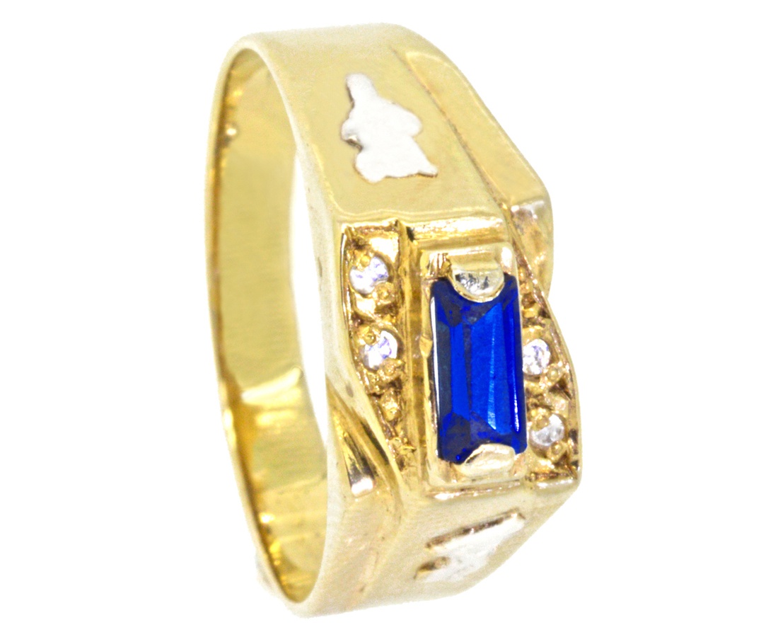 Anel de Formatura em Ouro 18K - Masculino | FÁBRICA DO OURO - ATACADO