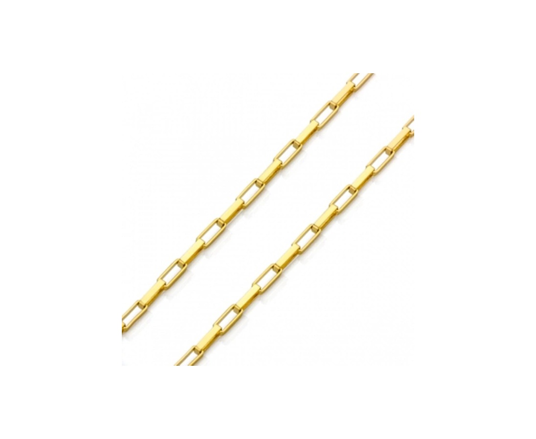 Pulseira De Ouro 18k Veneziana Longa De 0,9mm Com 21cm | Fábrica do Ouro
