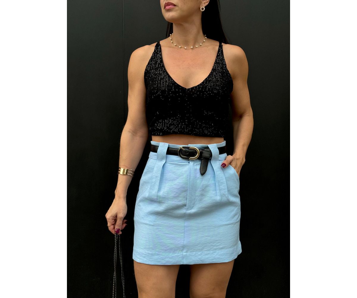 Mini Saia Diane Azul | Arpaia