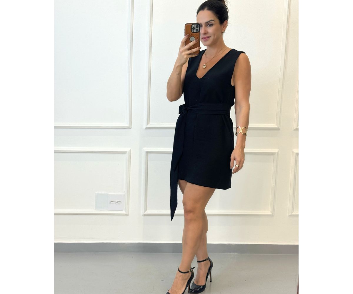 Vestido Evaze Curto Laura Preto | Arpaia