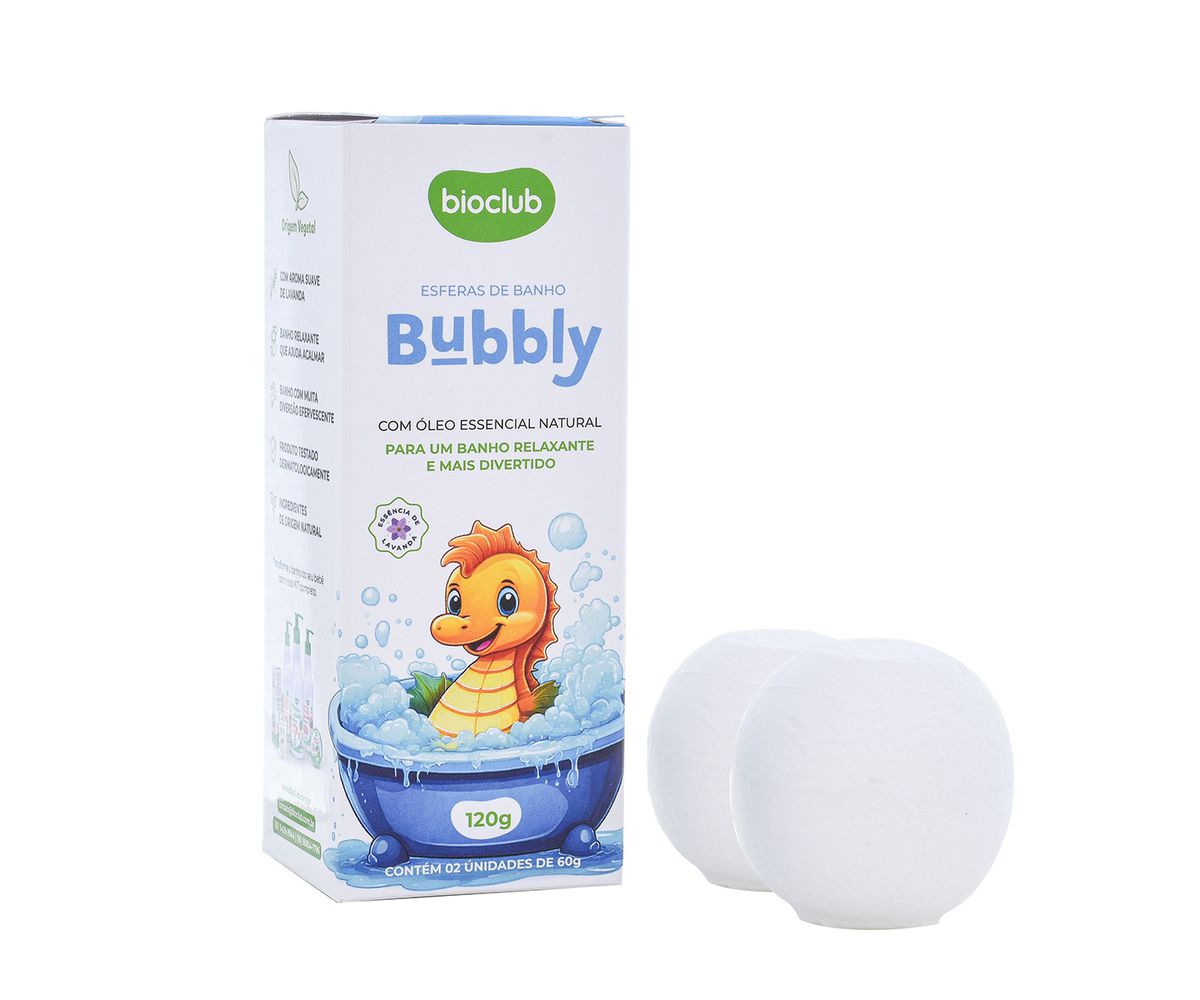Esferas de Banho Bioclub® - Bubbly 120g | BIOCLUB
