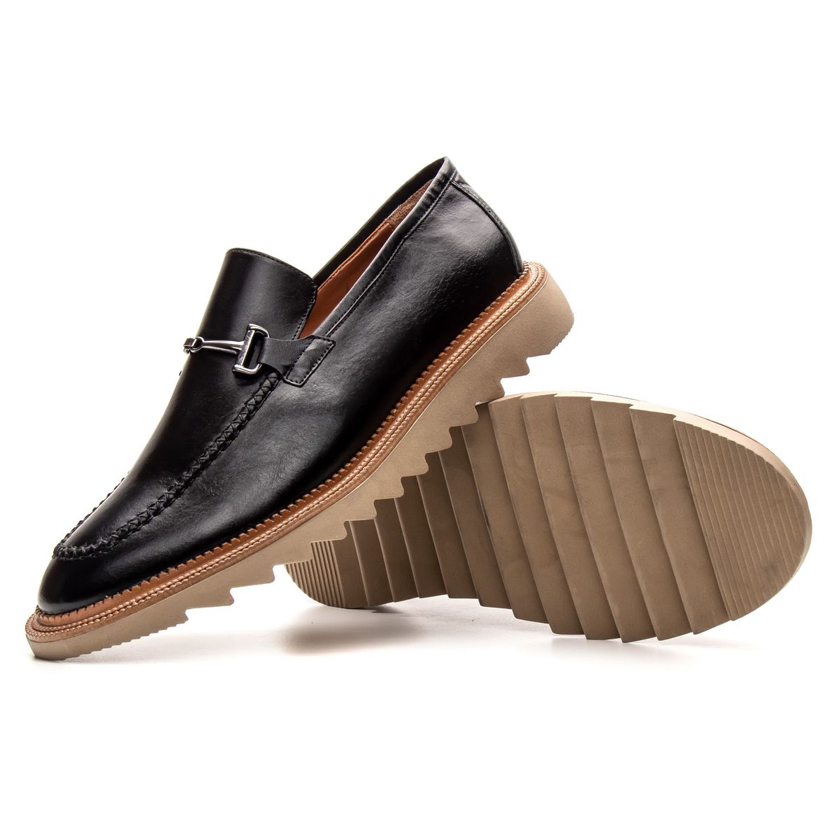Mocassim loafer masculino tratorado Premium 3653 | Bigioni