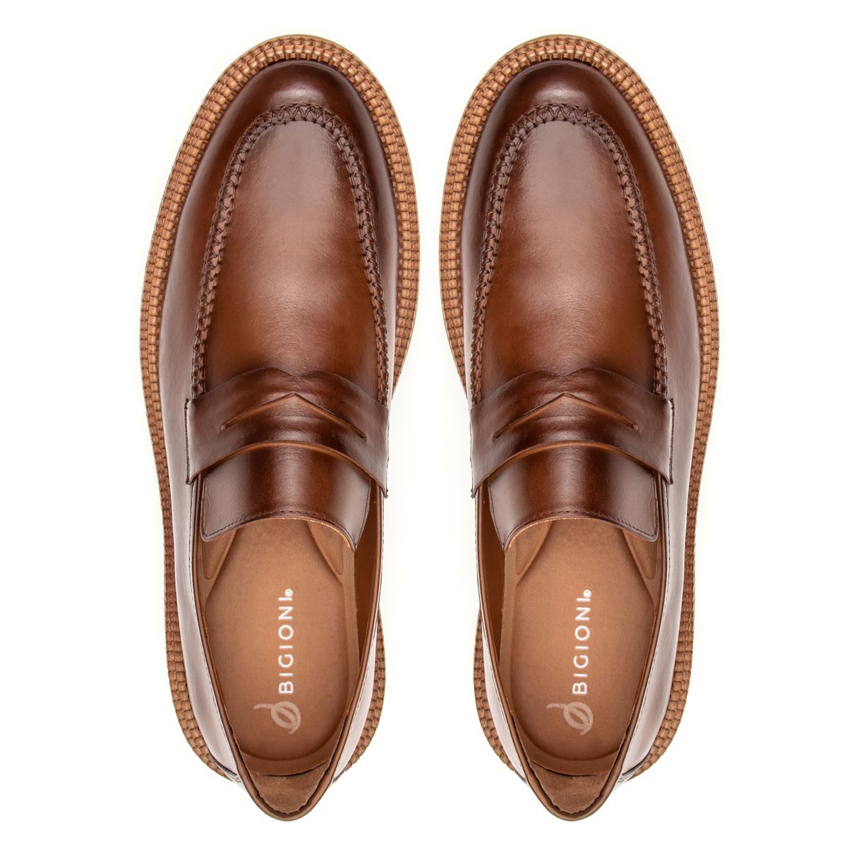 Loafer masculino tratorado Premium 3654 | Bigioni