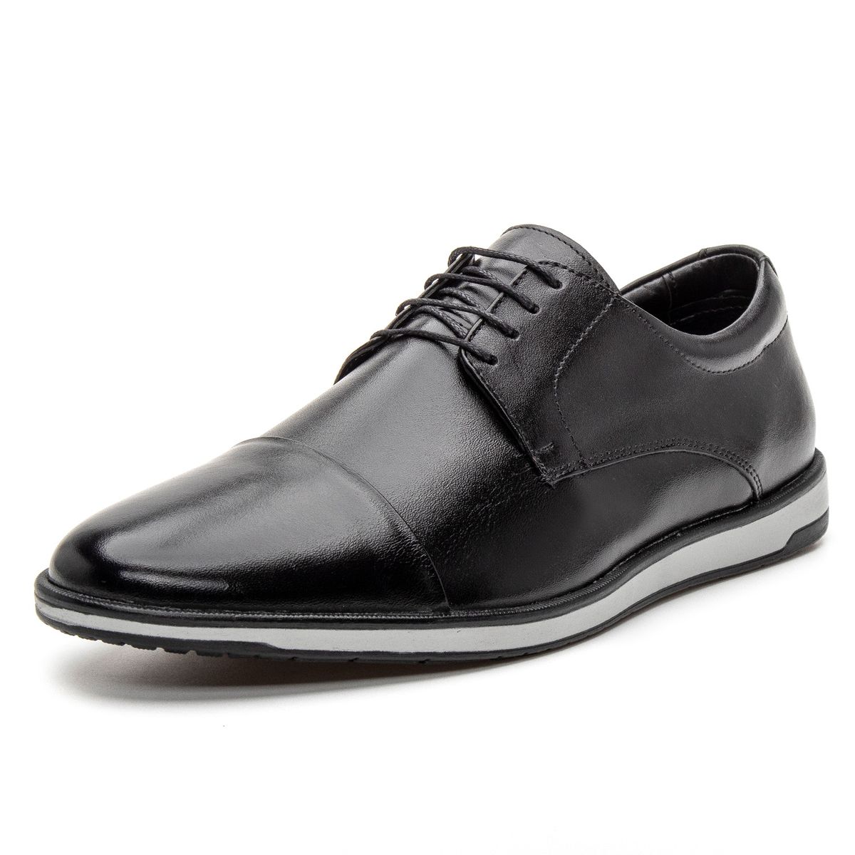 Oxford Esporte Fino Masculino Derby Preto | Bigioni