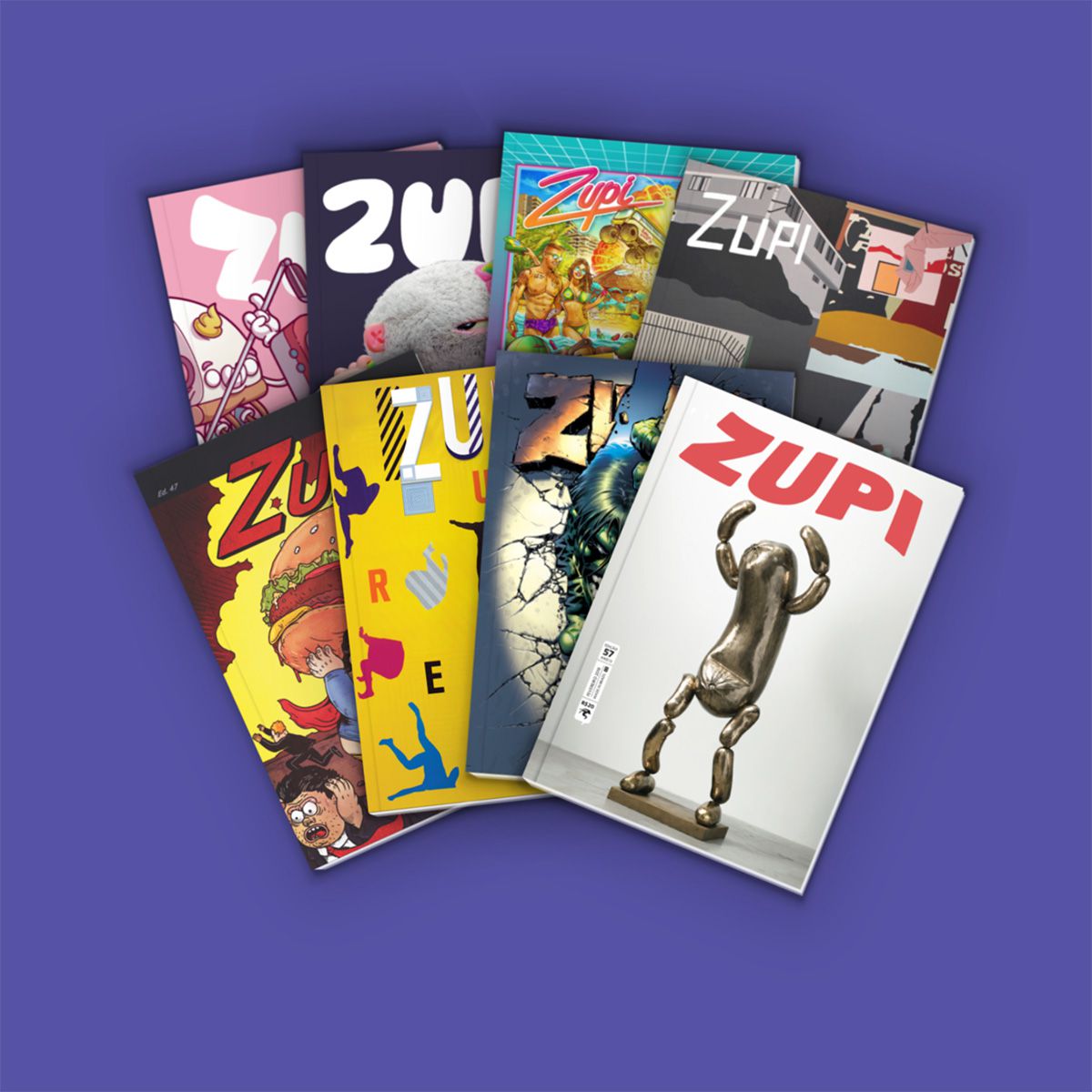 Pacote 8 Edições Revista Zupi | Shop Pixel Show