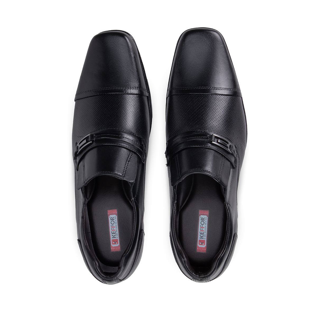 Sapato Social em Couro Preto Kéffor Linha Istamboo New | KÉFFOR Calçados