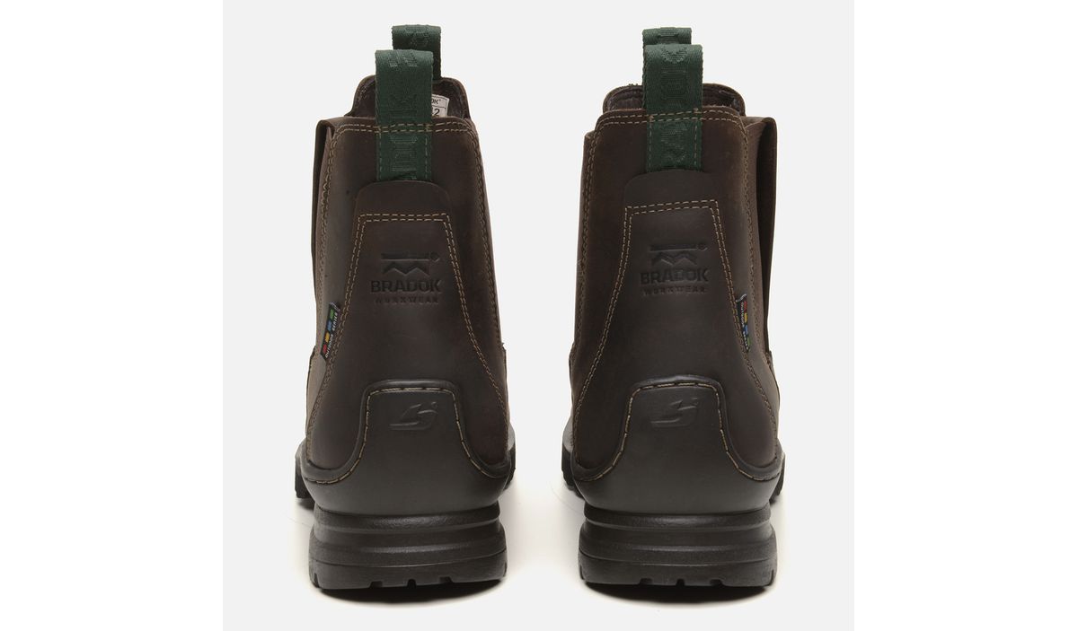 Bota Chelsea Work Masculina Bradok Arizona Brown