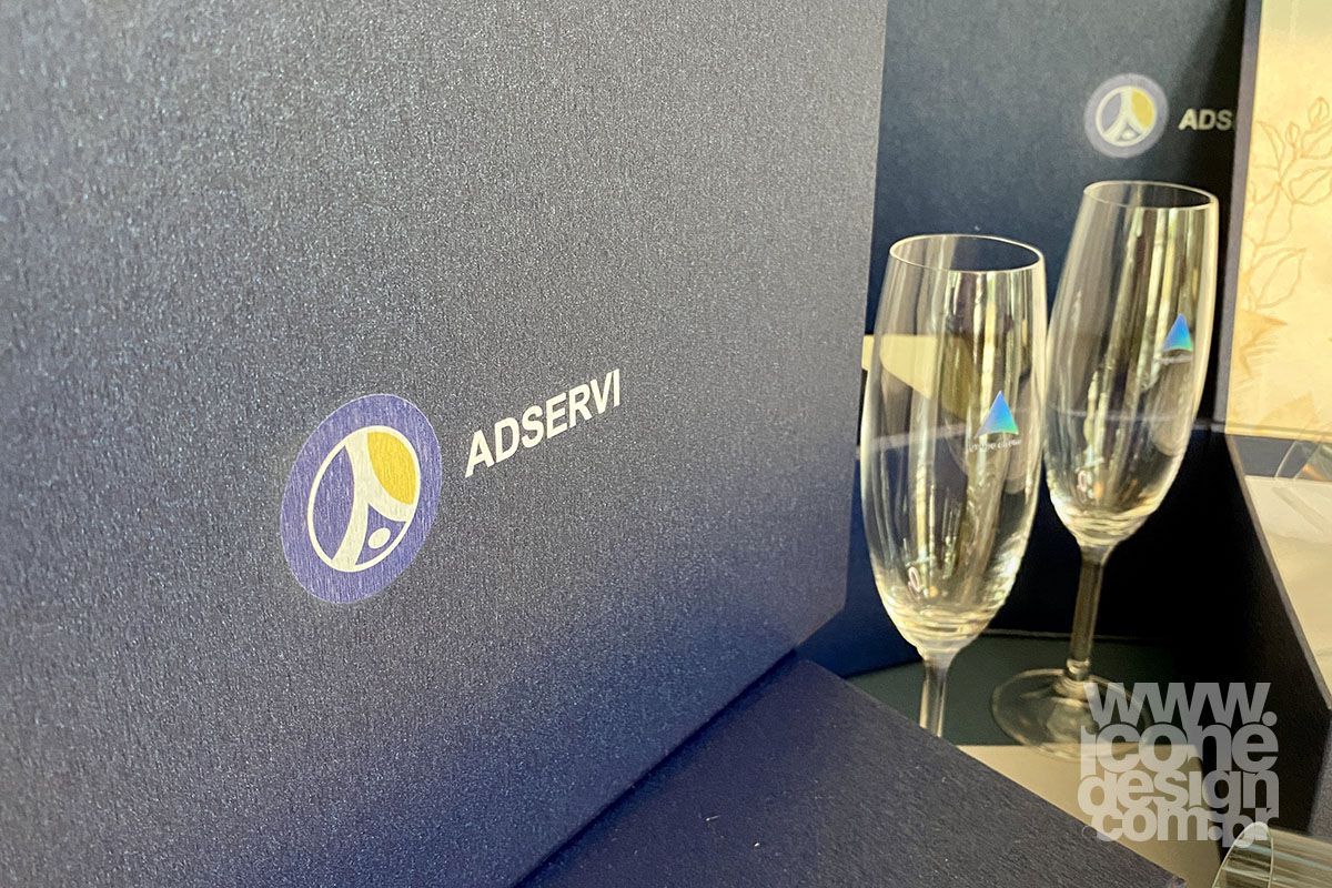 Caixa Empresarial Adservi | Ícone Design