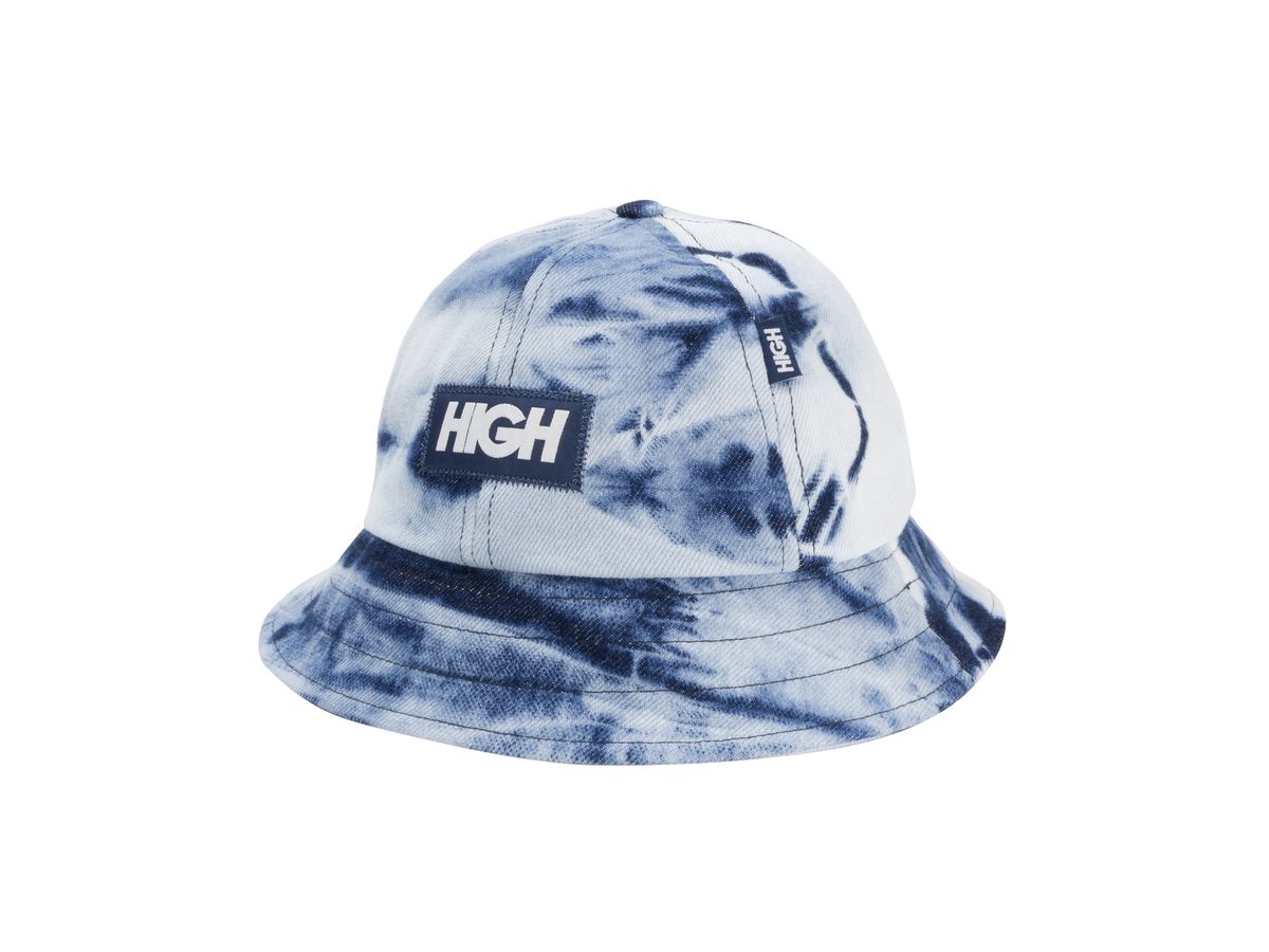 Bleached Rounded Bucket Hat Blue | DREAMS SKATESHOP