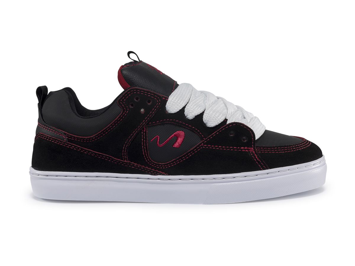 Tênis Tesla Fusion DS Black Red | DREAMS SKATESHOP