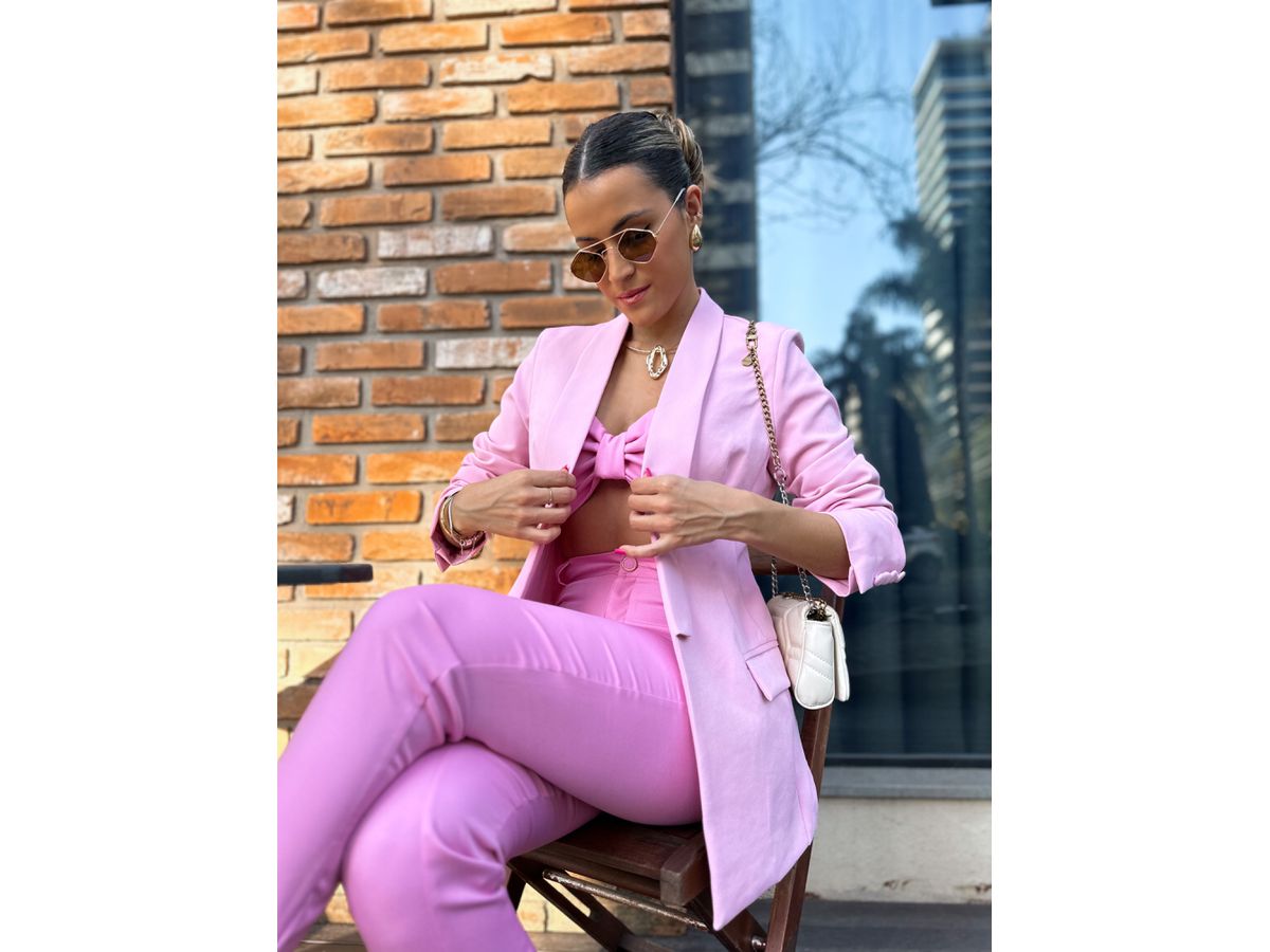 Blazer Debora Rosa | SUBLIME