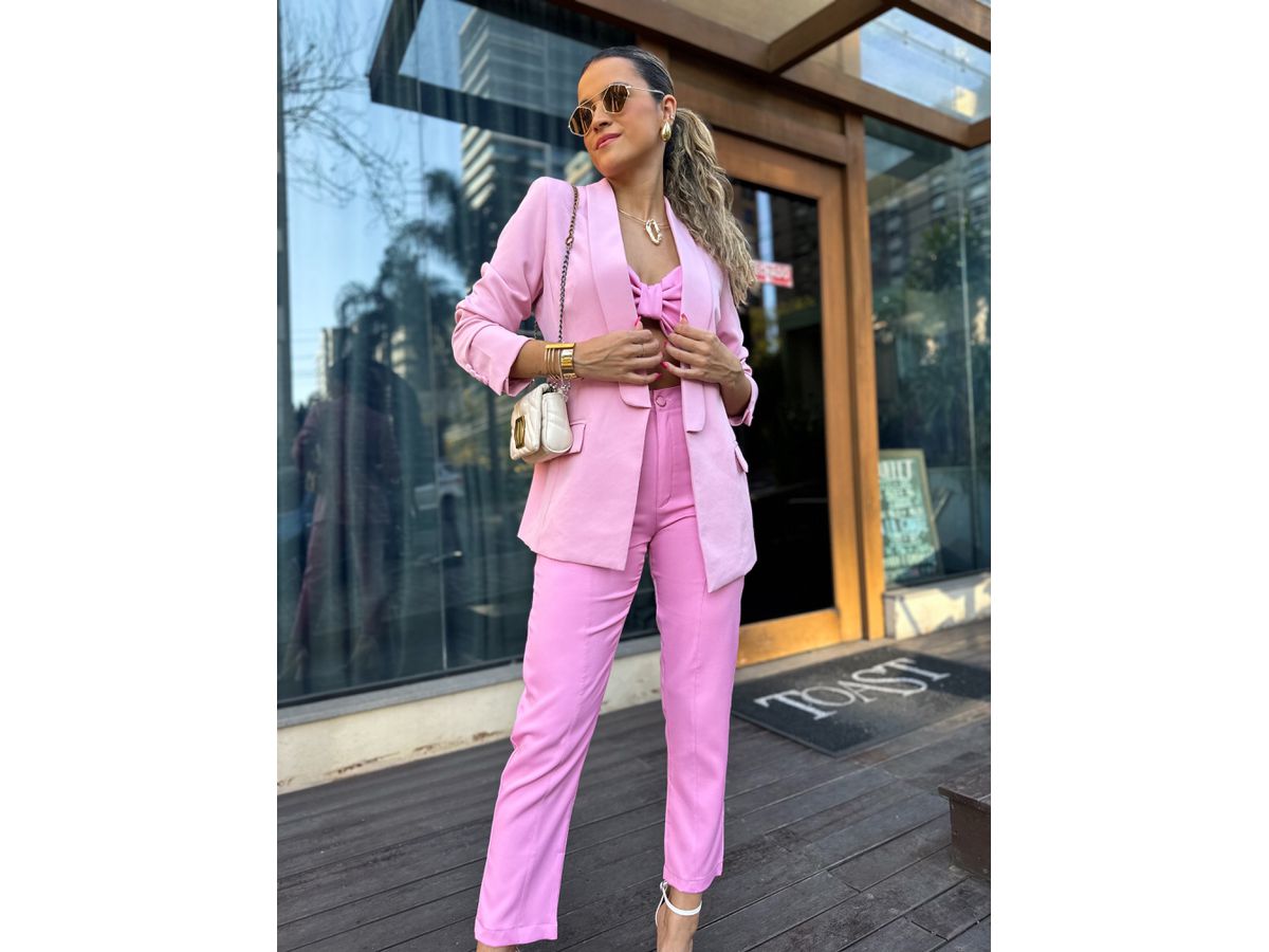 Blazer Debora Rosa | SUBLIME