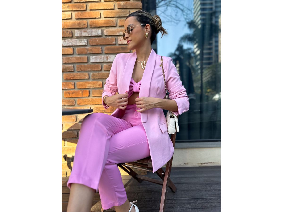 Blazer Debora Rosa | SUBLIME