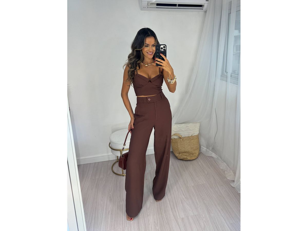 Conjunto Marrom Myss | SUBLIME