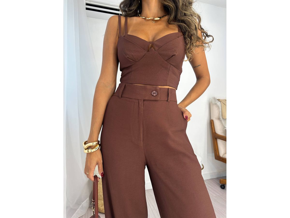 Conjunto Marrom Myss | SUBLIME