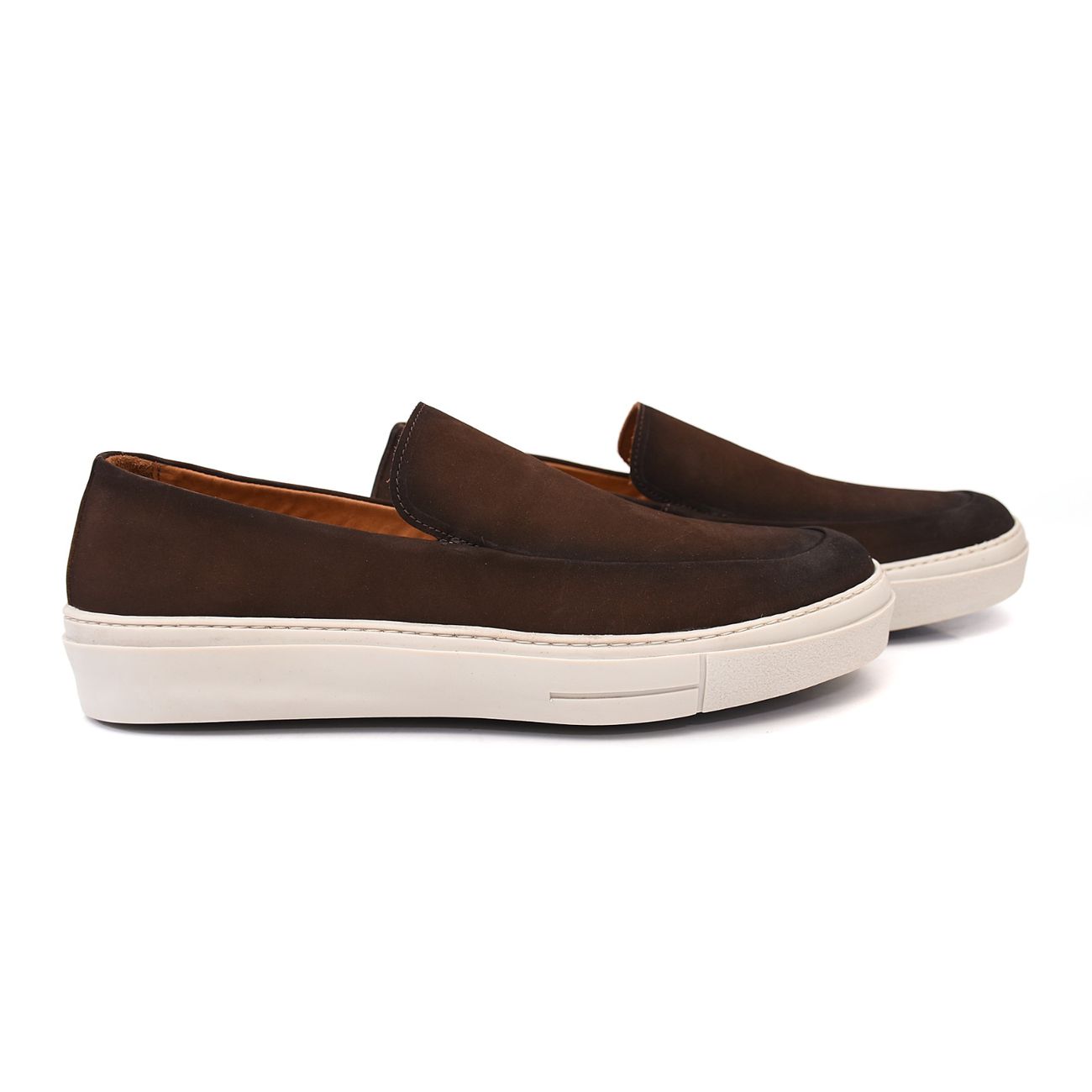 Tênis Masculino Iate Slip on Roger Café | Barão Alpha