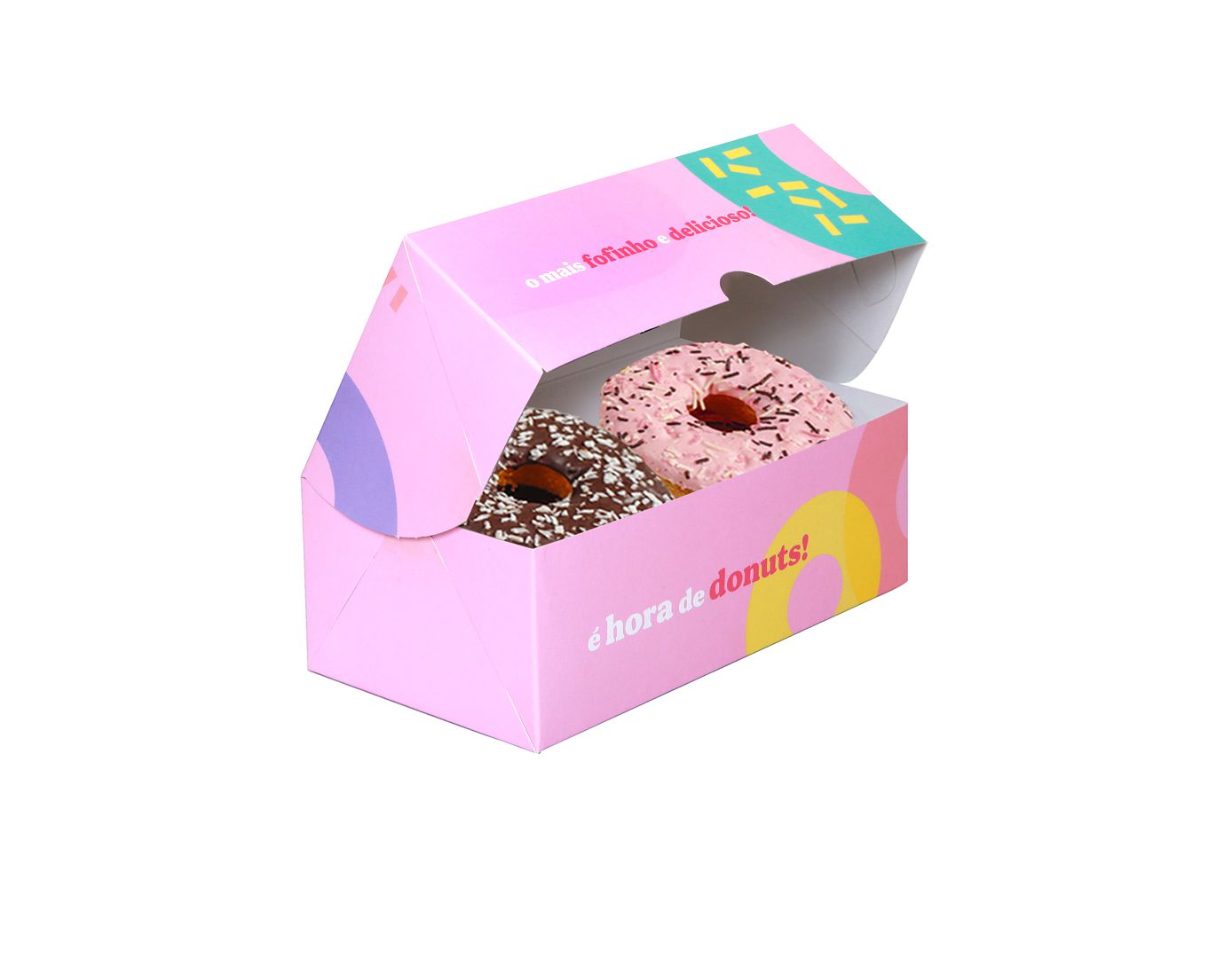 CAIXA DONUTS 2 UNIDADES EXTRA HORA DE DONUTS - 50 UNIDADES | CaixaMix ...