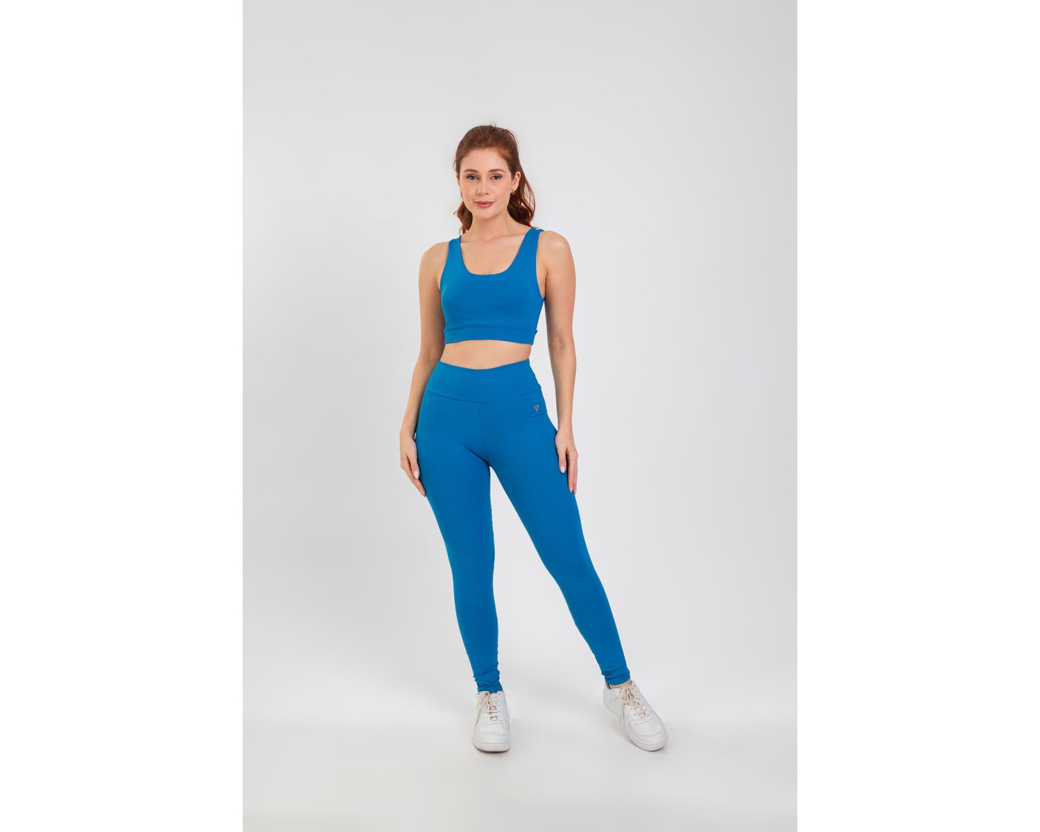 Calça Legging Feminina Básica - Azul Marine | VASHTI FITNESS
