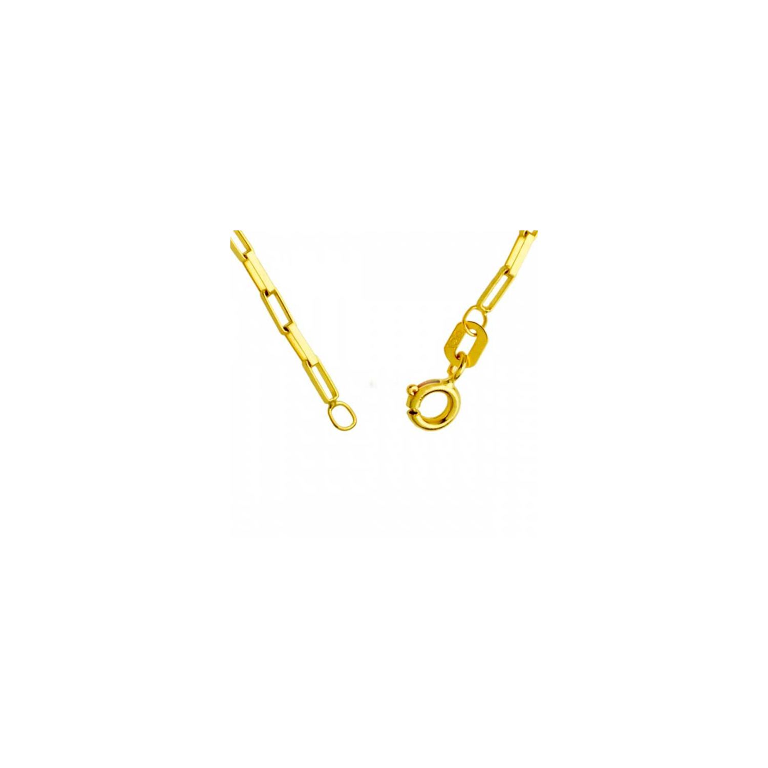 Corrente De Ouro 18k Veneziana Longa De 1,8mm Com 60cm | Fábrica do Ouro