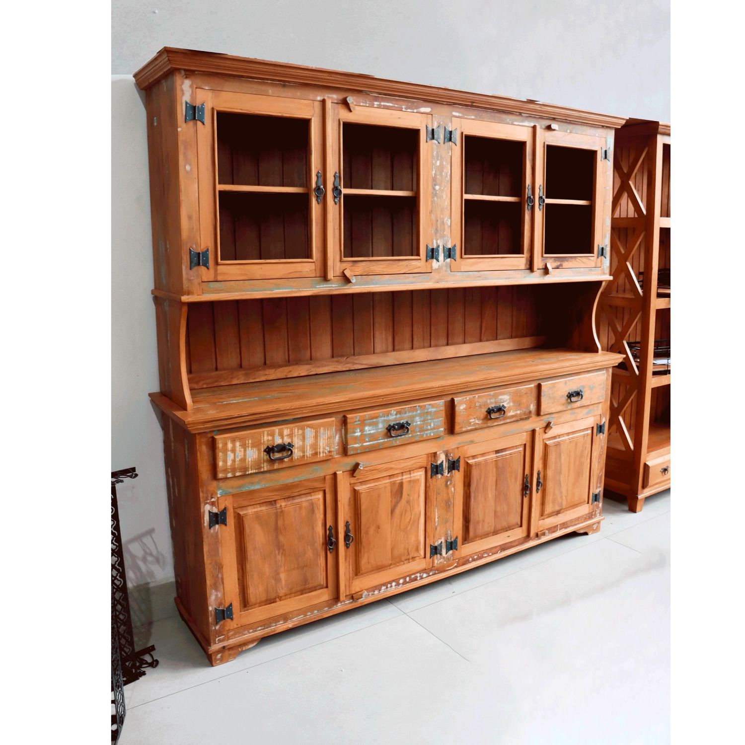 ARMÁRIO DE COZINHA RÚSTICO 8 PORTAS | Sperandio