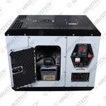 GERADOR DE ENERGIA HAUSTECH 12KVA DIESEL SILENCIADO CABINADO 127/220V ...