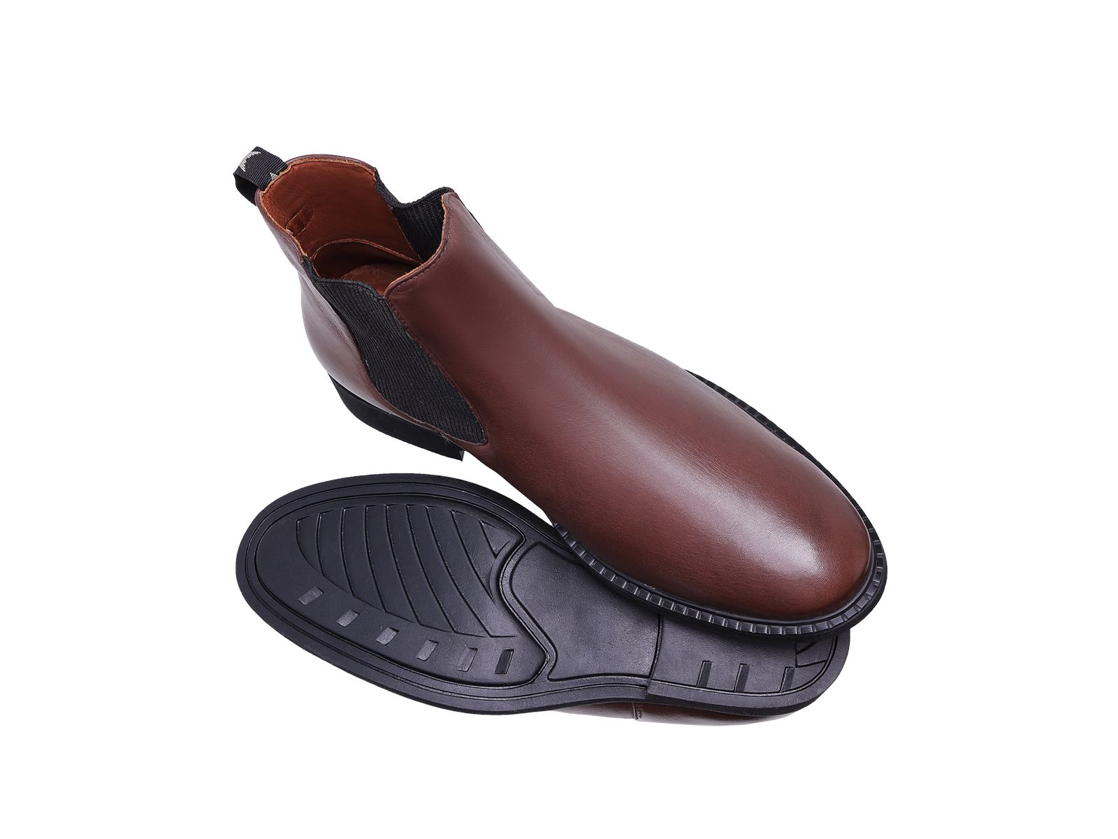 Bota Chelsea Couro Café Adam | Berlutini Shoes