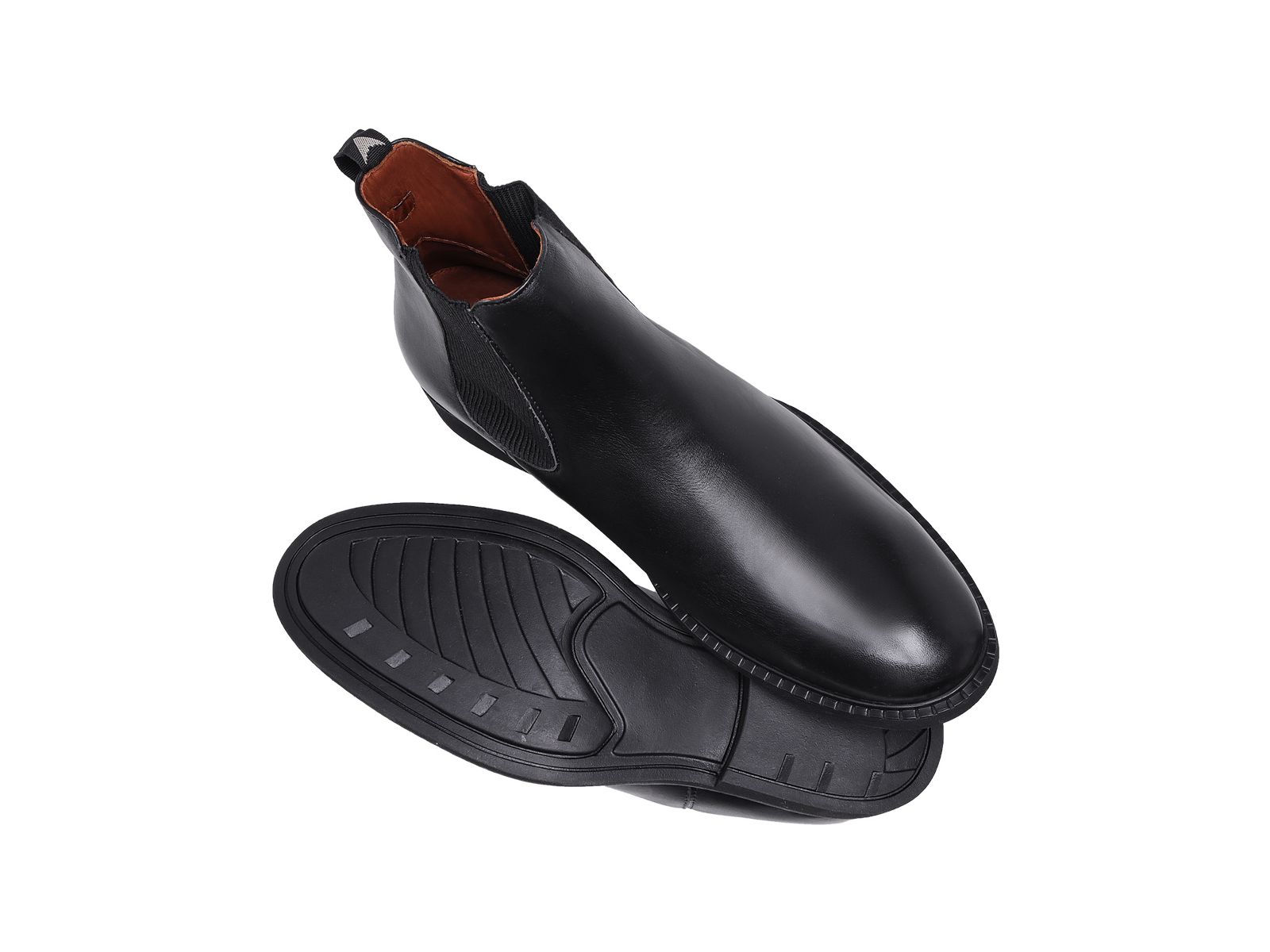 Bota Chelsea Couro Preto Adam | Berlutini Shoes