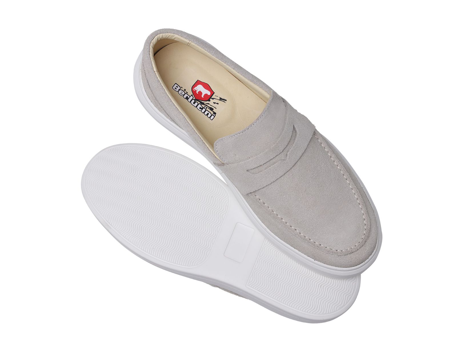 Sapato Loafer Mocassim Master Carmurça Gelo | Berlutini Shoes