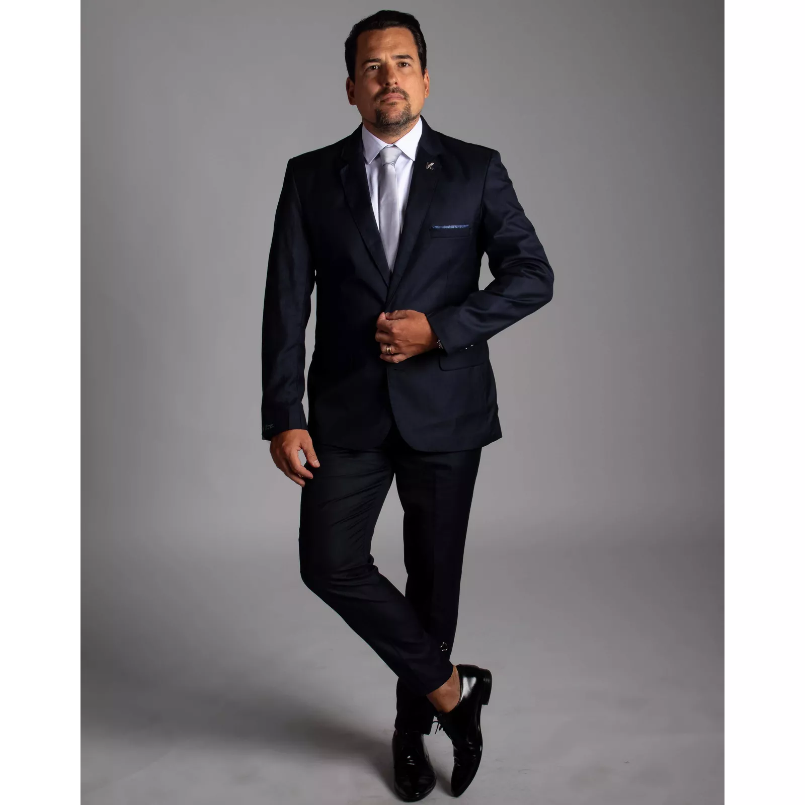 Terno Tropical Charcoal em Poliviscose Premium Slim – King Ternos ...