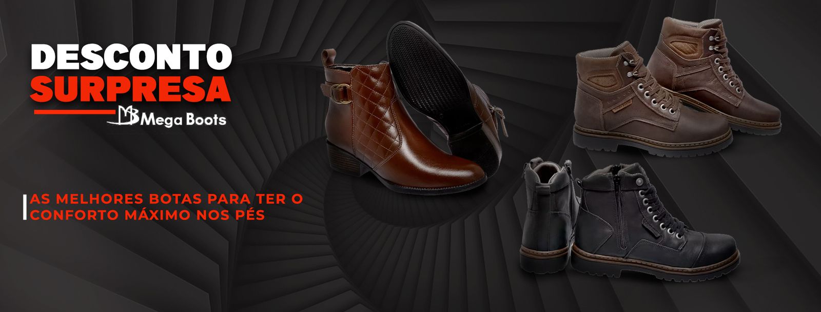 Mega Boots | Botas e Coturnos em couro