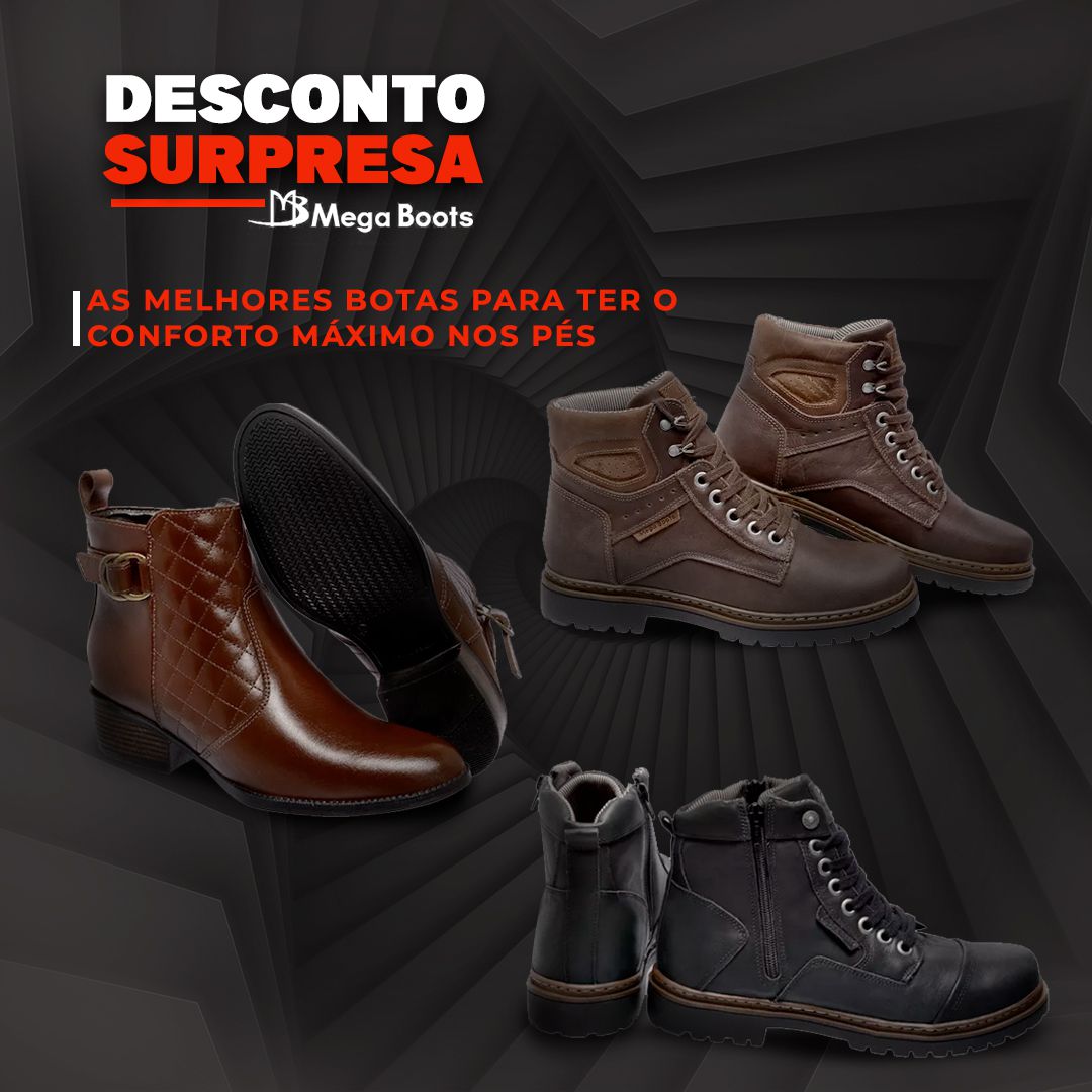 Mega Boots | Botas e Coturnos em couro