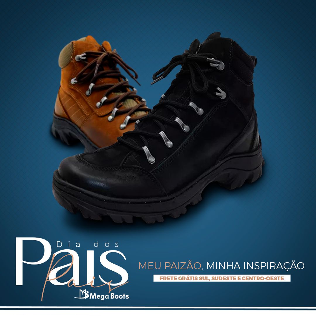 Mega Boots | Botas e Coturnos em couro