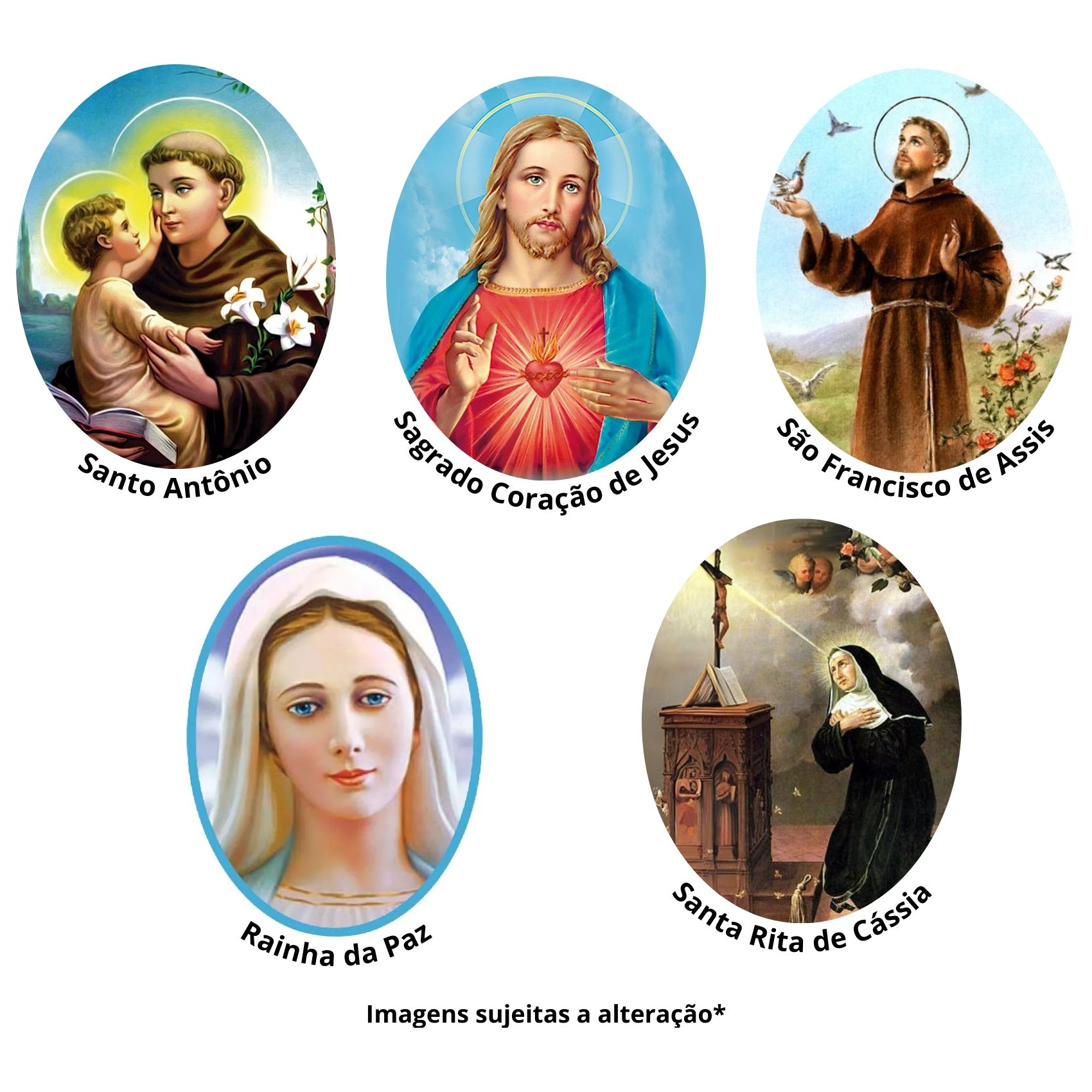 ADESIVOS COM SANTOS | PALUDO ARTIGOS CATÓLICOS