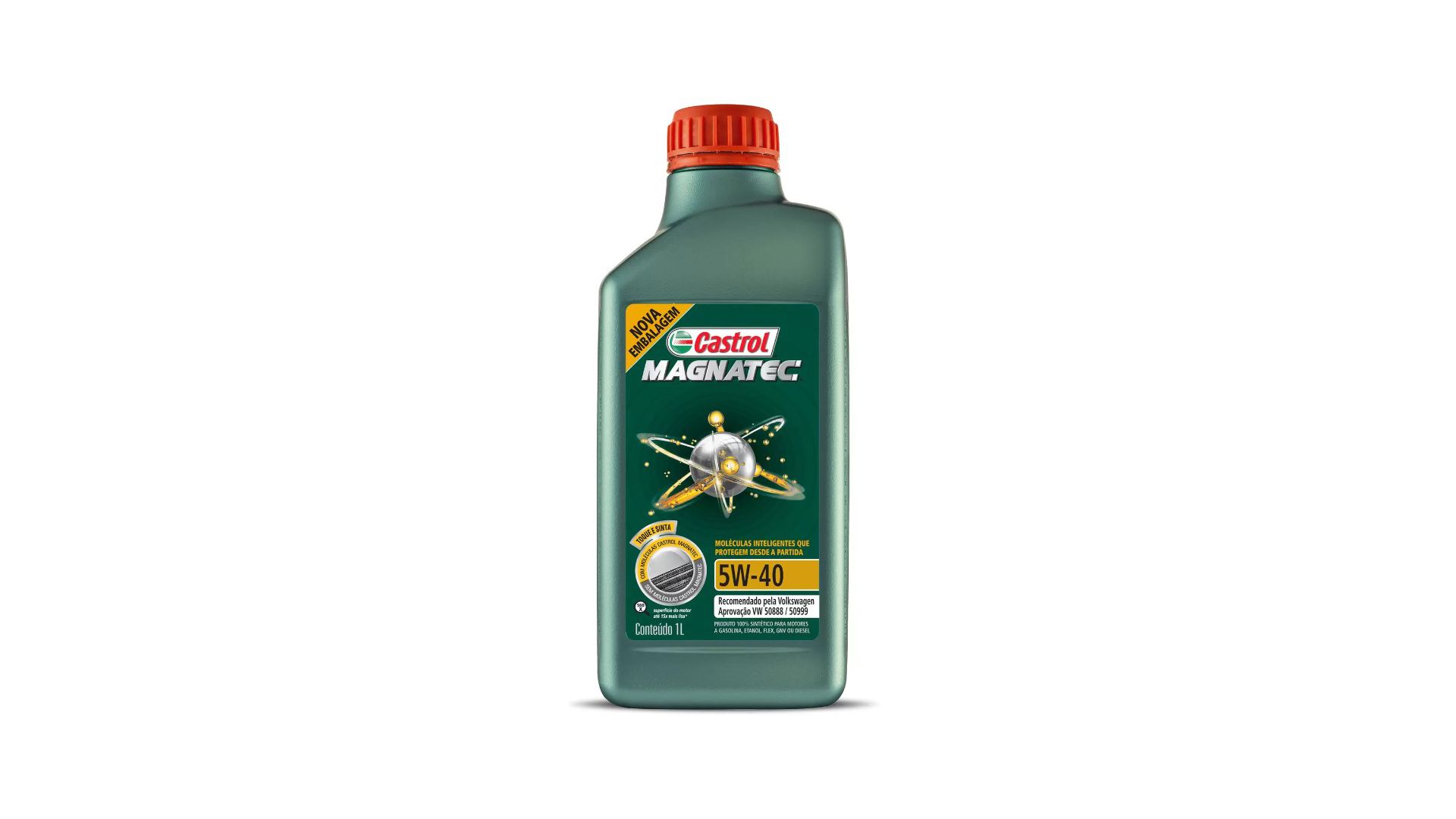 Óleo Lubrificante Castrol Magnatec 508 88 509 99 5W40 100% Sintético ...