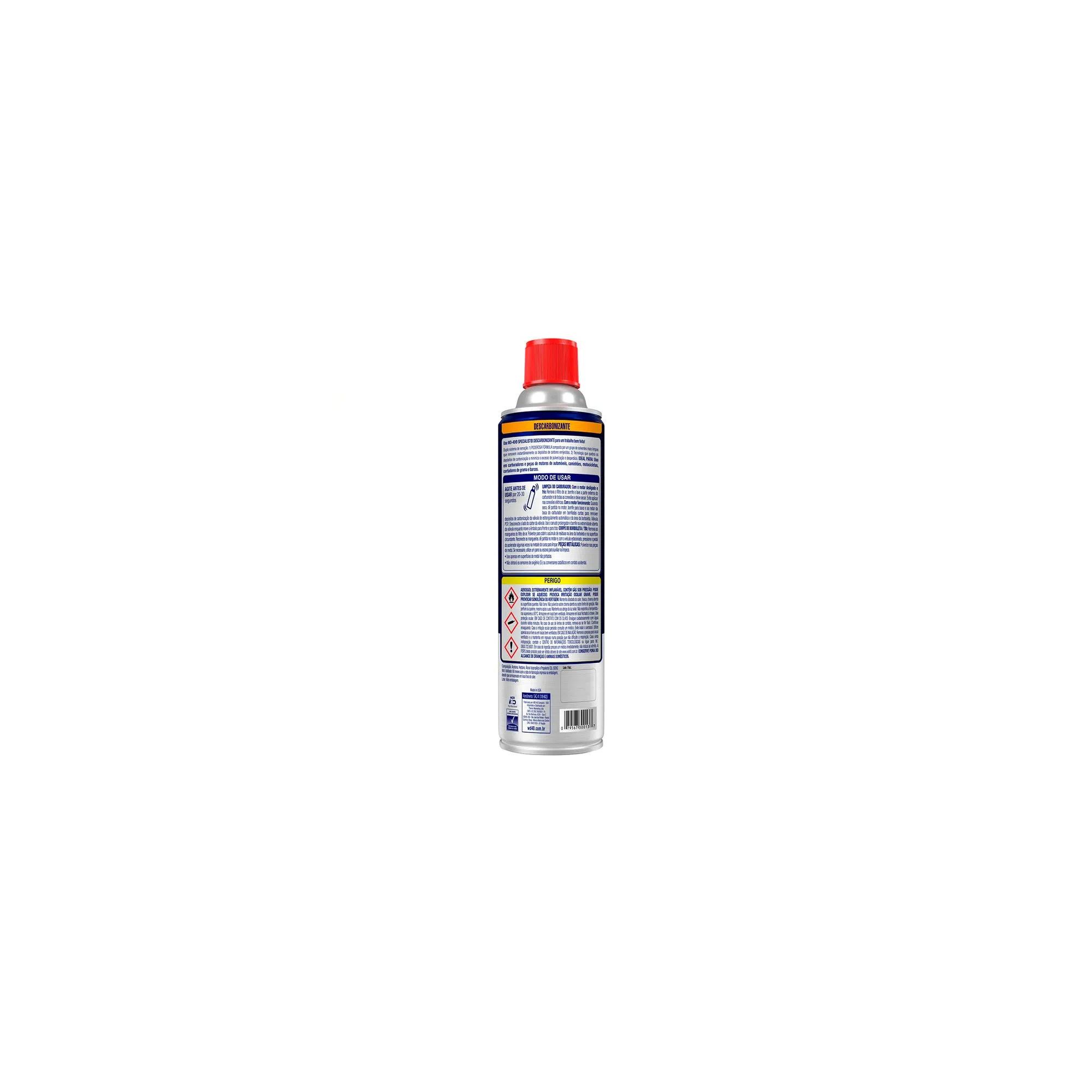 Descarbonizante Spray Specialist 470ml - WD-40 | Ritec Máquinas e ...
