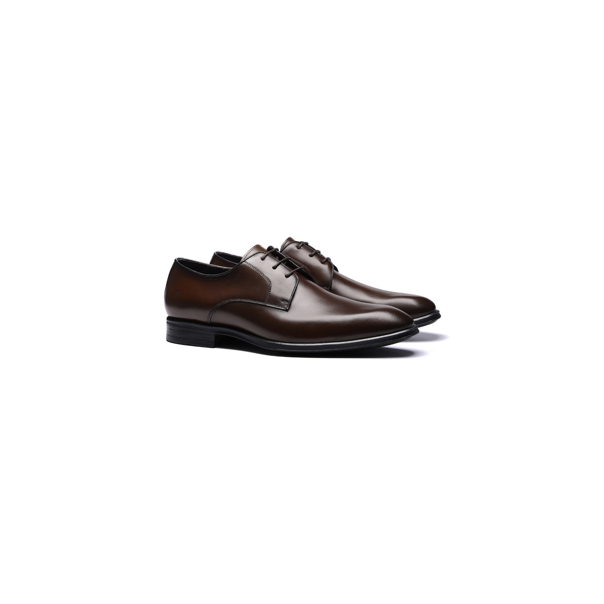 Sapato Derby Masculino Social Em Couro Marrom | SERGIO`S