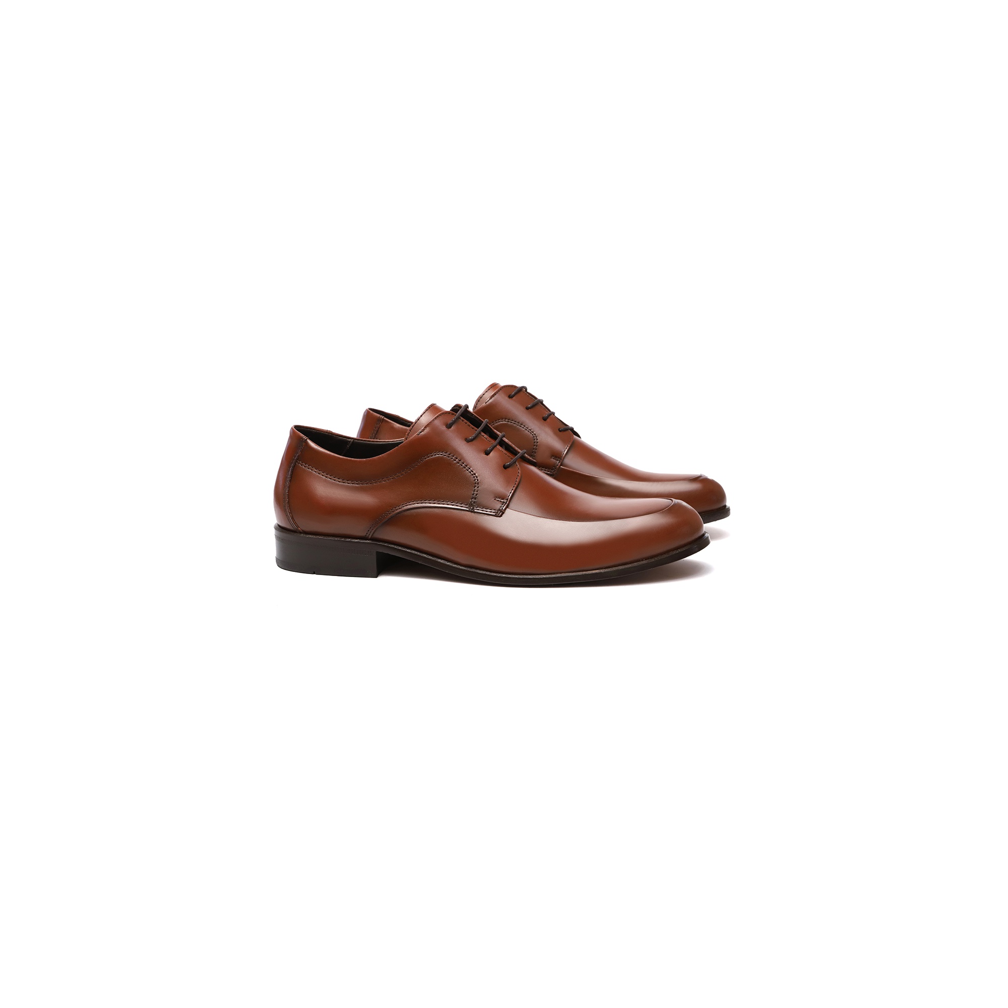 Sapato Derby Masculino Social Em Couro Marrom | SERGIO`S
