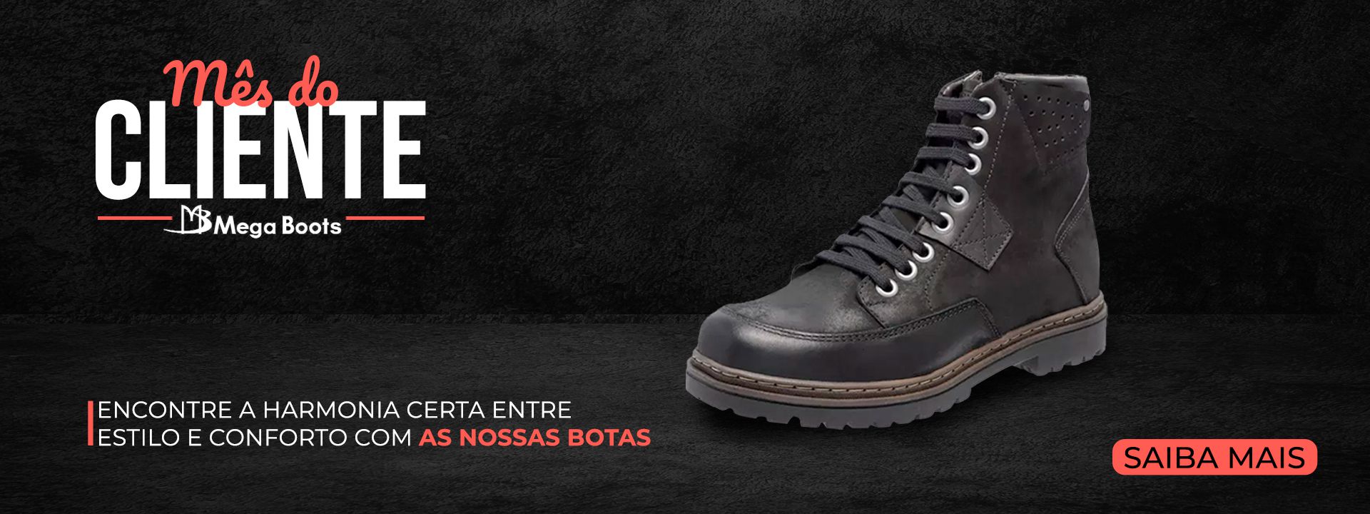 Mega Boots | Botas e Coturnos em couro