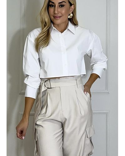 Camisa Cropped | MADONNA BASIC