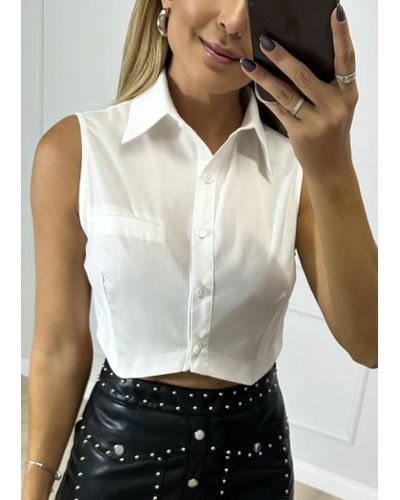 Camisa Tricoline Colete | MADONNA BASIC