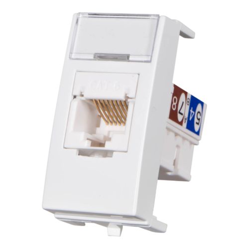 Tomada De Rede Tomada Dupla RJ45 Cat.6 UTP LEGRAND SUNO BRANCO | Leroy
