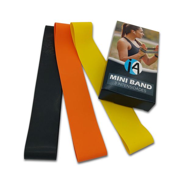 KIT MINI BAND - 3 INTENSIDADES | Iniciativa Fitness