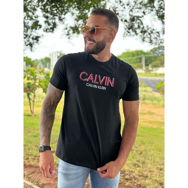 Camiseta CK Preto | PORTAL DROP - ATACADO