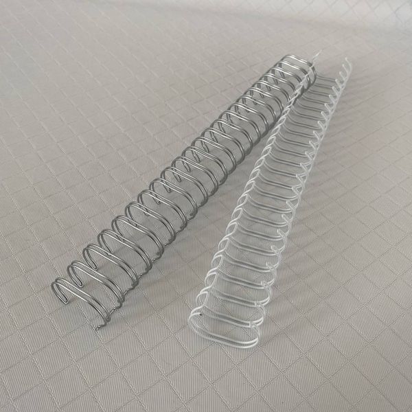 Wire-o Garra duplo anel 2x1 A4 com 23 anéis 7/8" - 200 folhas 75g 25,4mm | CHAMMA FESTA