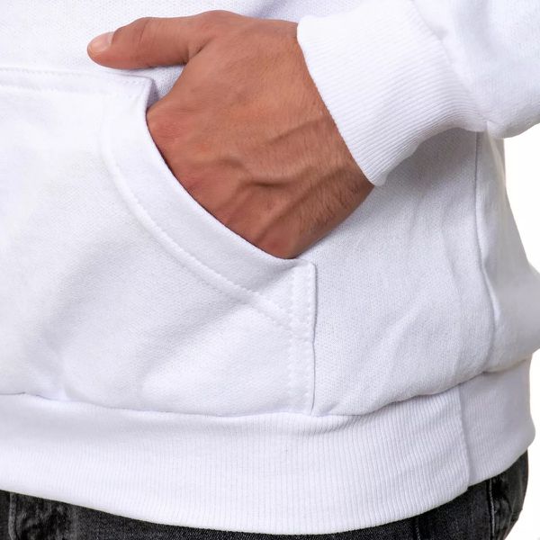 Modelo De Moletom Branco Liso Moletom Liso Abrigo Blusa De Frio Com