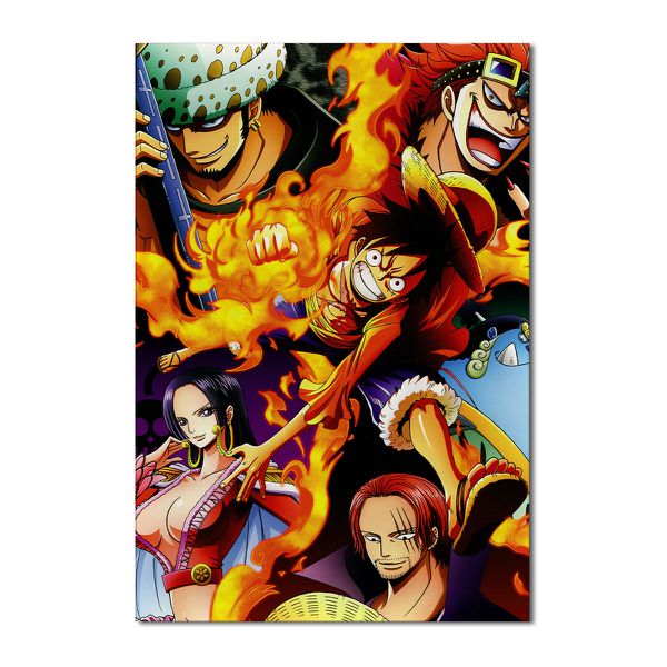 Painel Festa Retangular One Piece | ESTAMPARIA NET